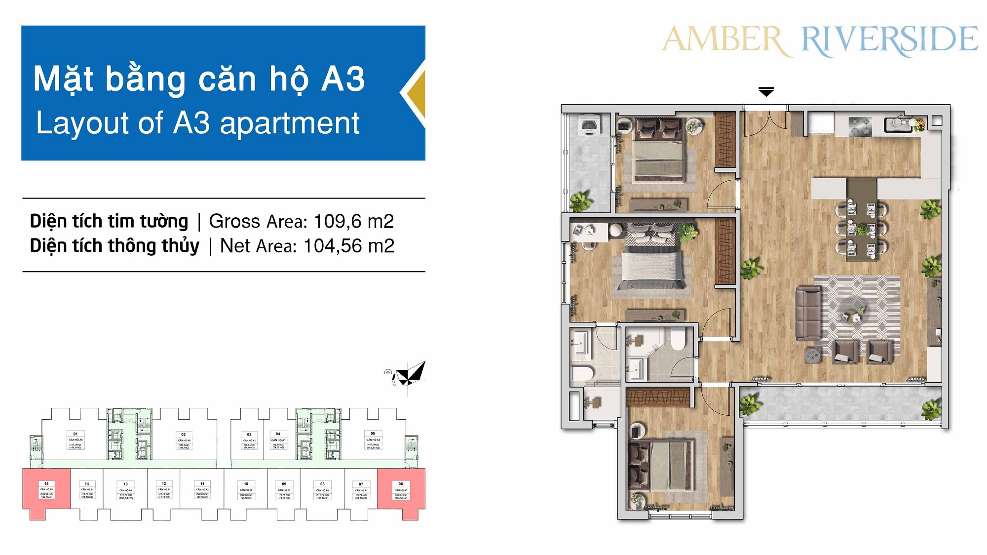 Chung cư Amber Riverside - Tặng sổ tiết kiểm lên tới 100 triệu